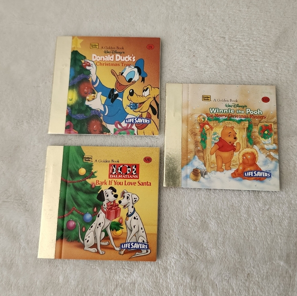 Lifesavers | Other | Walt Disney Miniature Golden Books Vintage 9s ...